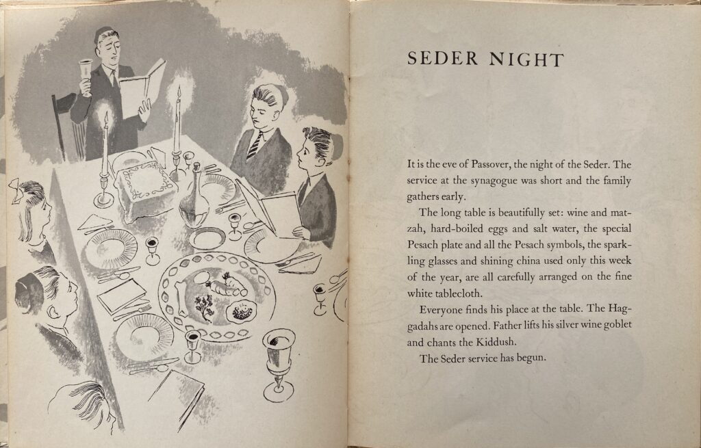 Kidlit from Passover Past (Behrman House 1952) | Erica Lyons